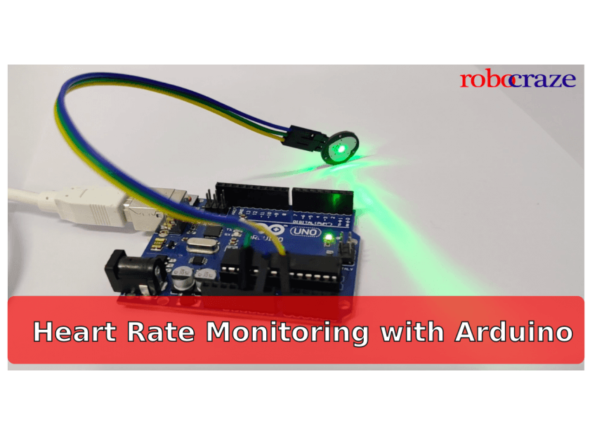 Interfacing Pulse Sensor With Arduino Heart Rate Monitor Robocraze