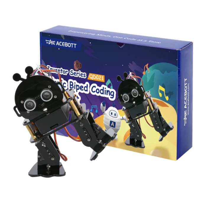 Acebott Bionic Biped Robot Kit For Arduino Esp32 Electronic Toy Prog
