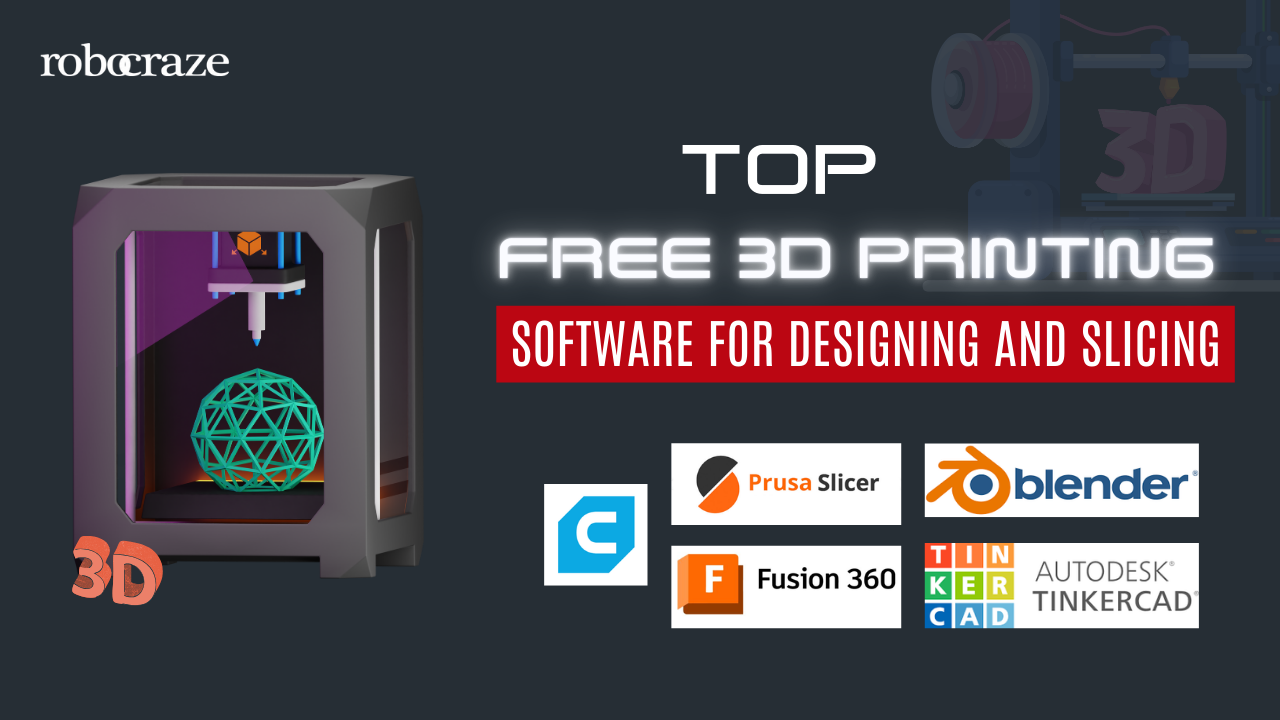 Top Free 3D Printing Software for Designing and Slicing – Robocraze