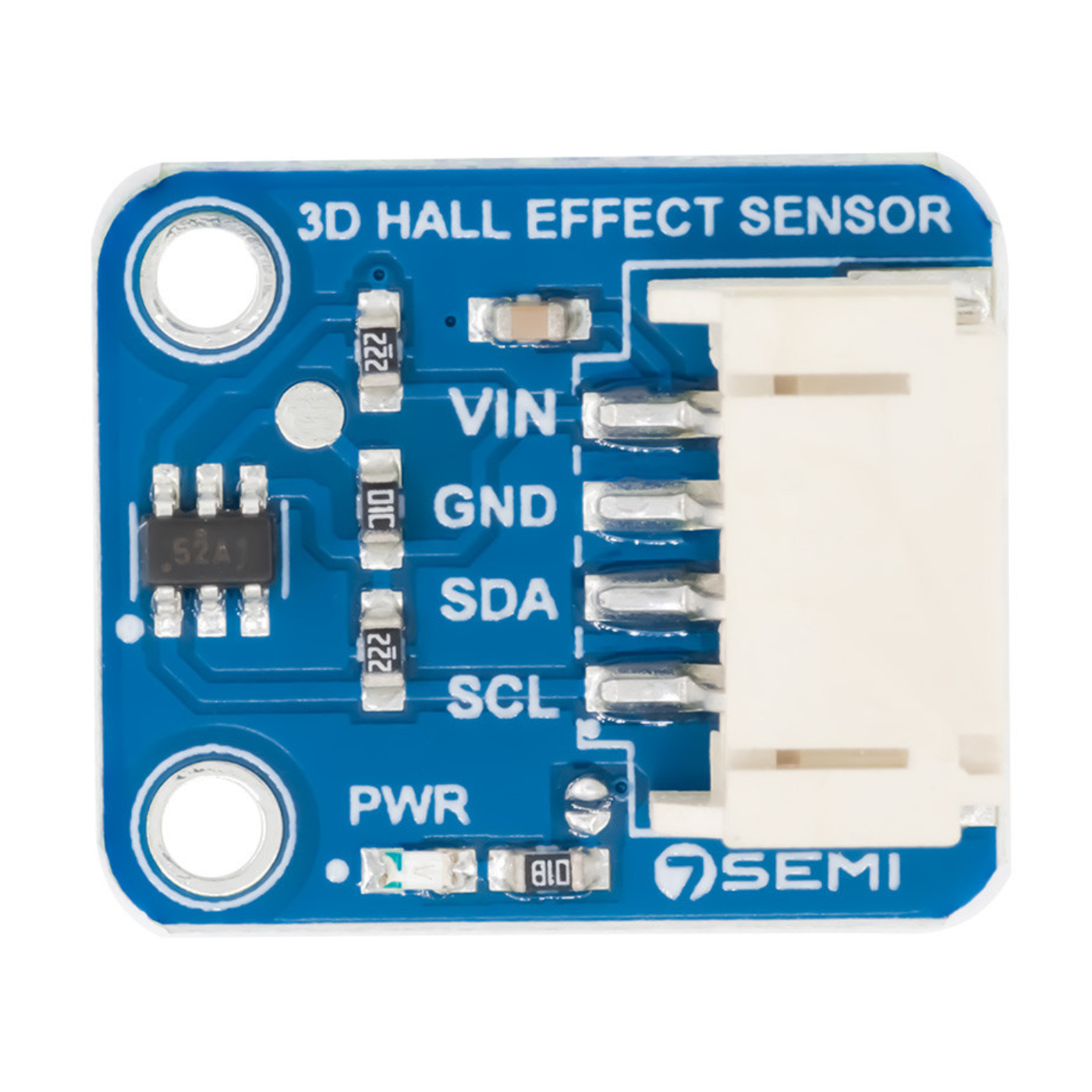 7Semi TMAG5273 4Pin 3D Hall-effect Sensor Breakout Module – Robocraze