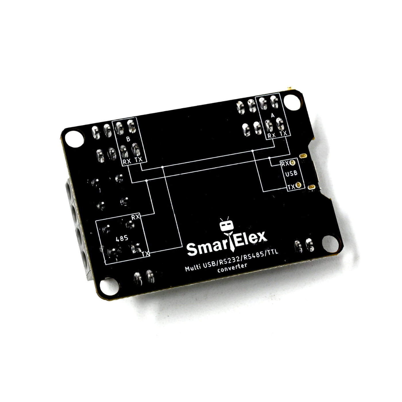 SmartElex Multiplexer USB/TTL/RS232/RS485 Communication Converter ...