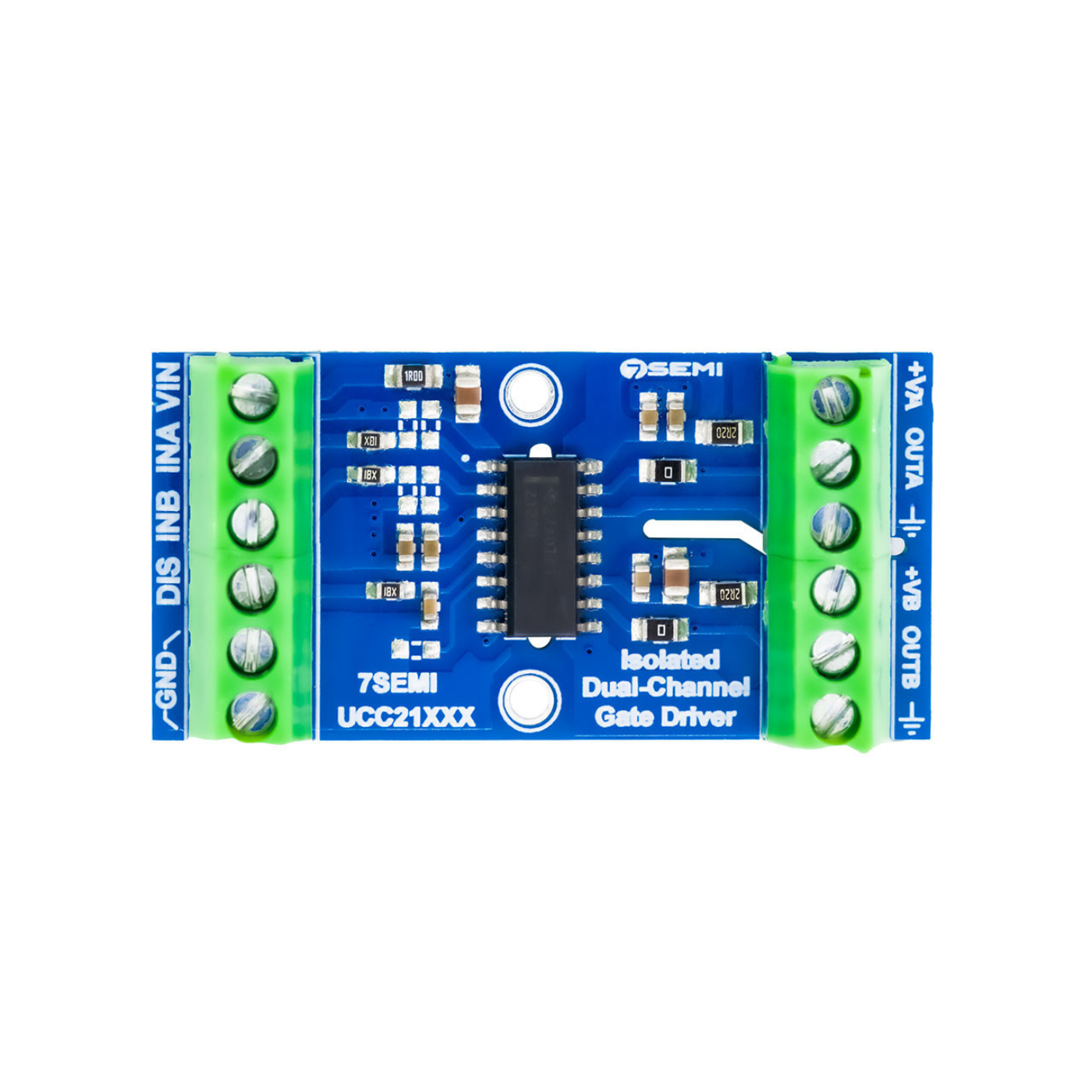 7Semi UCC21220 Dual-channel Isolated Gate Driver Breakout – Robocraze