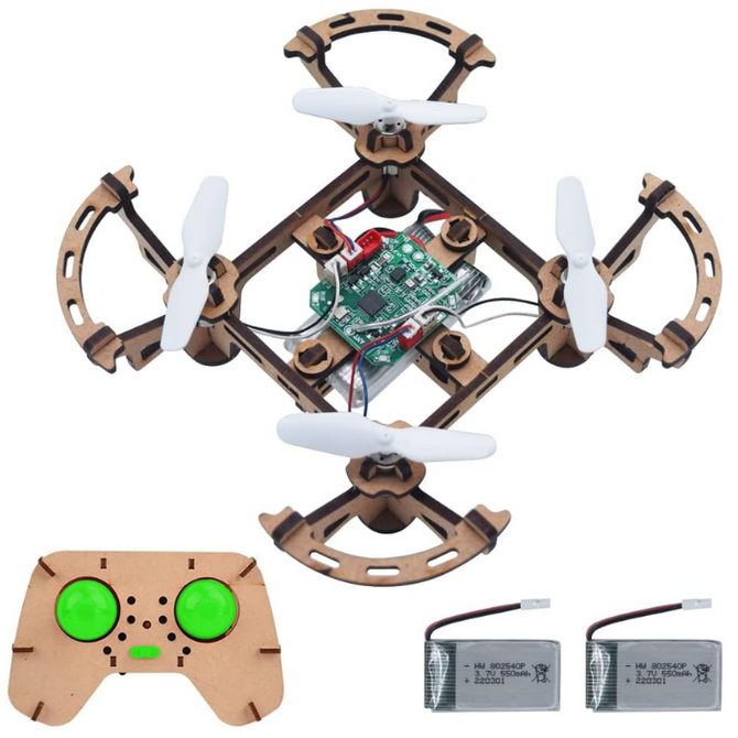 GKFESCC RC DIY Wooden Drone Kit Assembly Guide – Robocraze