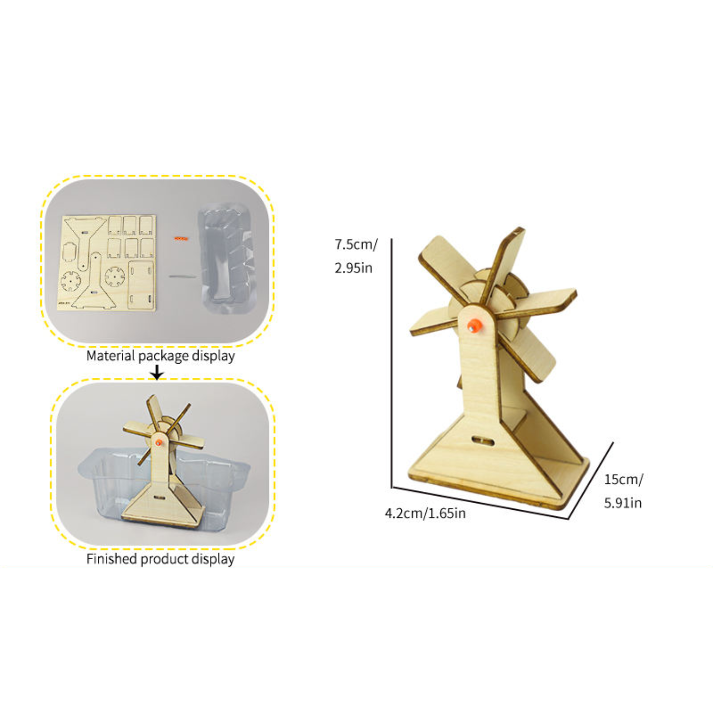 Pludo Water Wheel Hydro Power – DIY STEM Kit for Kids 8–11 | Grade 3–5 ...