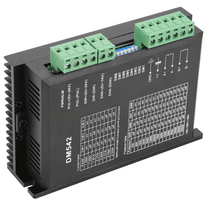 DM542 Digital Stepper Motor Driver for CNC Drivers Controller 3D Print – Robocraze