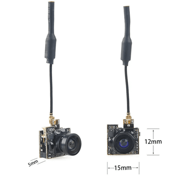 Mini AIO FPV Camera 5.8G 40CH 25mW 800TVL Video Transmitter – Robocraze