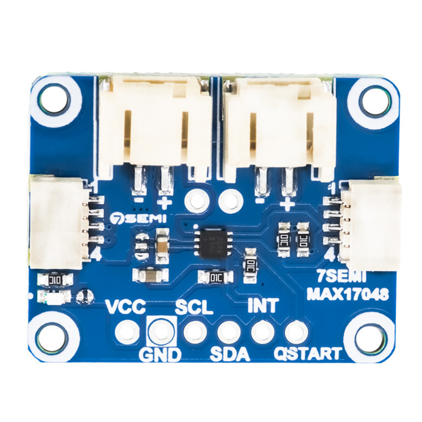 7Semi MAX17048 LiPoly - LiIon Battery Fuel Gauge Breakout Module ...