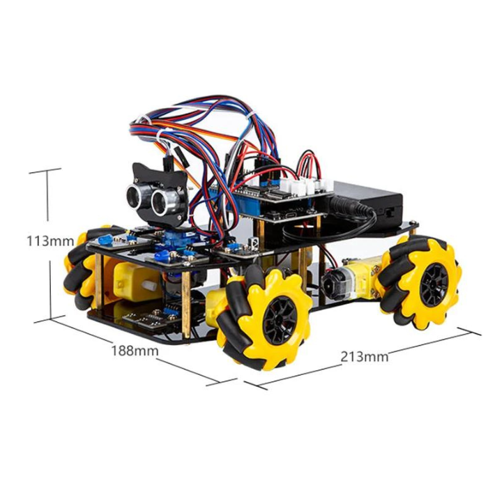 Acebott Esp32 4wd Smart Robot Car Kit For Arduino Robocraze