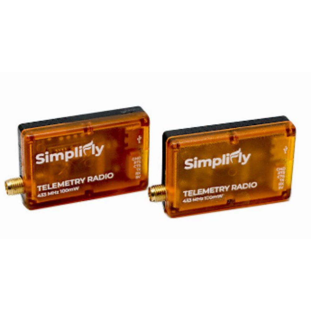 Simplifly SiK Telemetry Radio – 100 mW 433 MHz – Robocraze