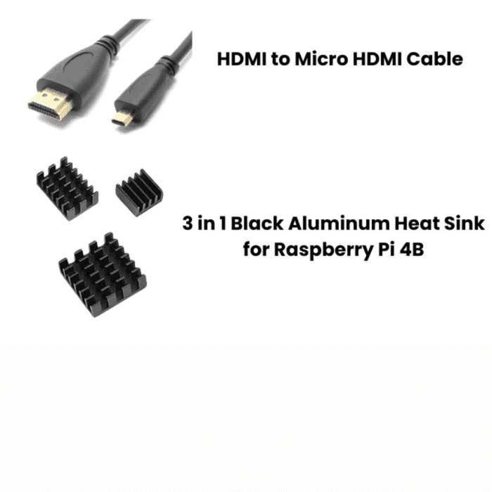 Raspberry Pi4 Model B 4GB Complete Kit - Robocraze