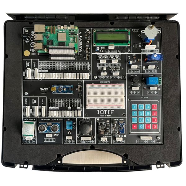 Buy IOTIF - An IOT Trainer Kit with Pi 3B+ Online in India | Robocraze