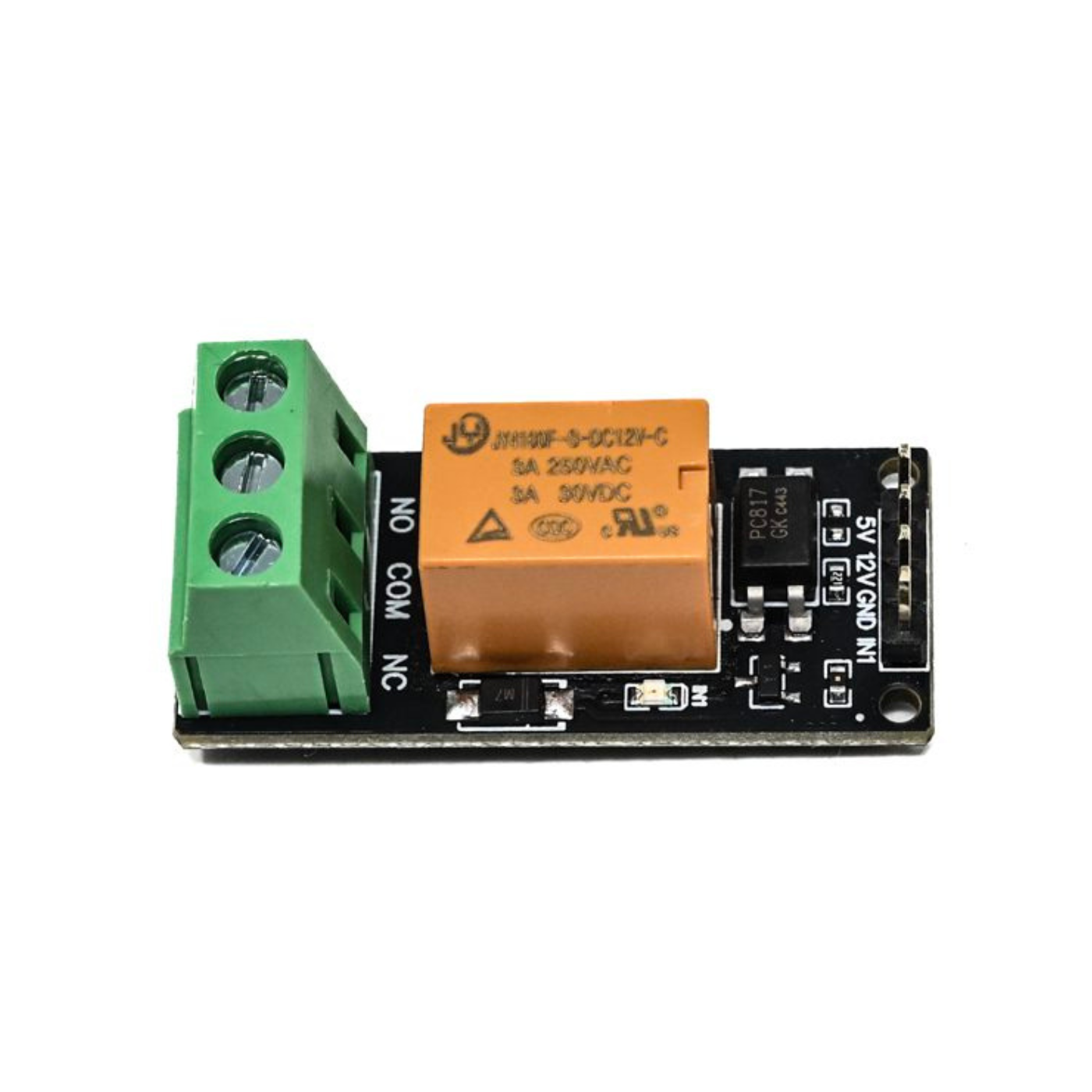 SmartElex 12V 3A Single Channel Signal Relay Module – Robocraze