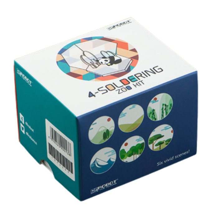 4-Soldering Zoo Animal Kit – Robocraze