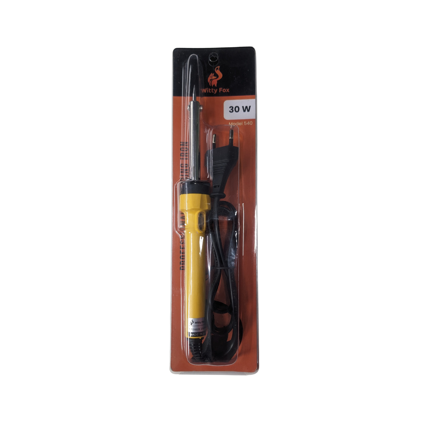 Witty Fox 30W Soldering Iron With EU Plug – Robocraze