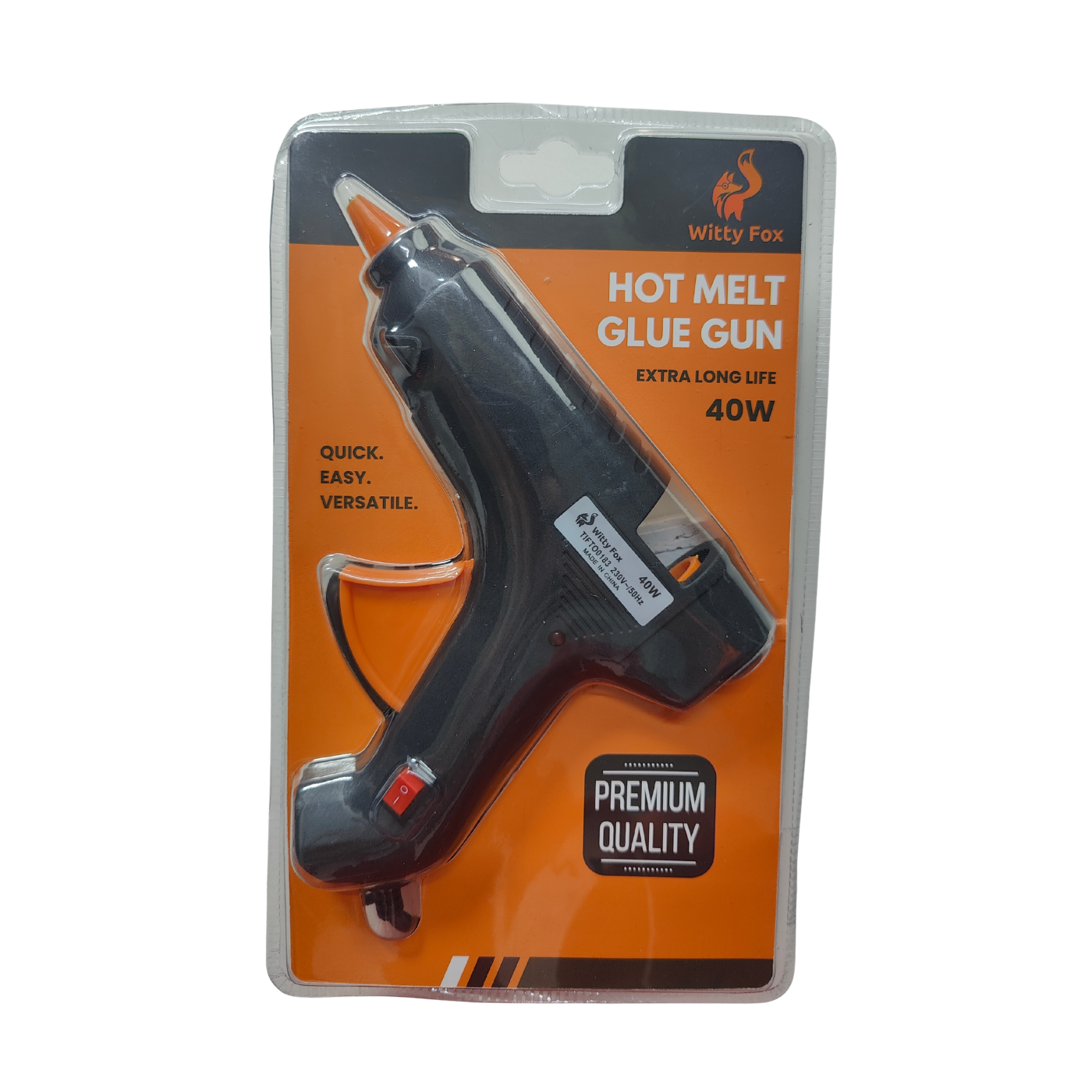 Witty Fox Hot Melt Glue Gun 40w with EU Plug – Robocraze