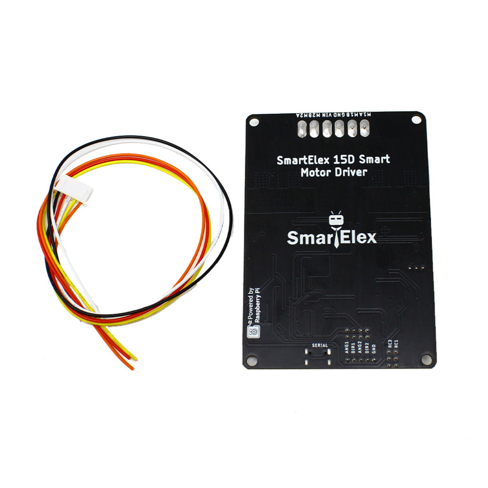 SmartElex 15D PWM & RC Dual Channel Motor Driver – Robocraze