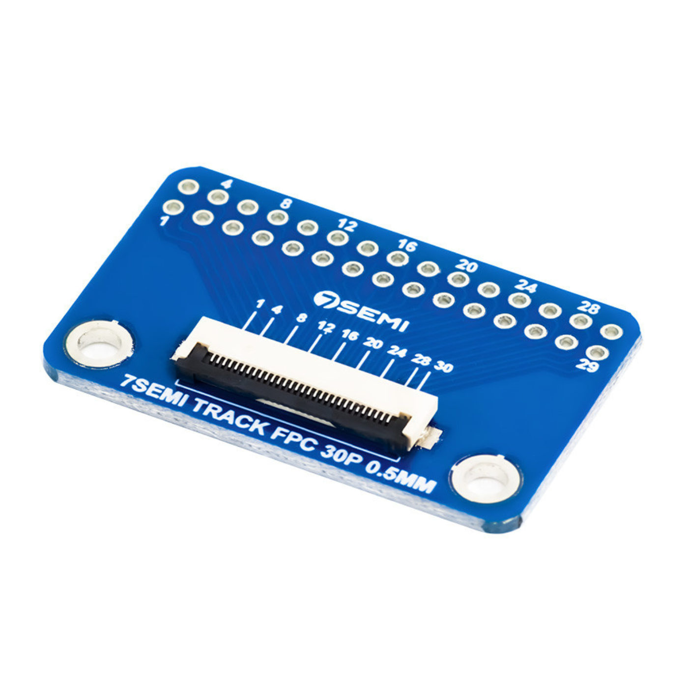 7Semi 0.5mm FFC FPC Connector Breakout Board (30 Pin) – Robocraze
