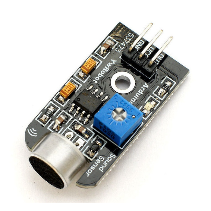 Analog Sound Sensor Microphone Module For Arduino Robocraze