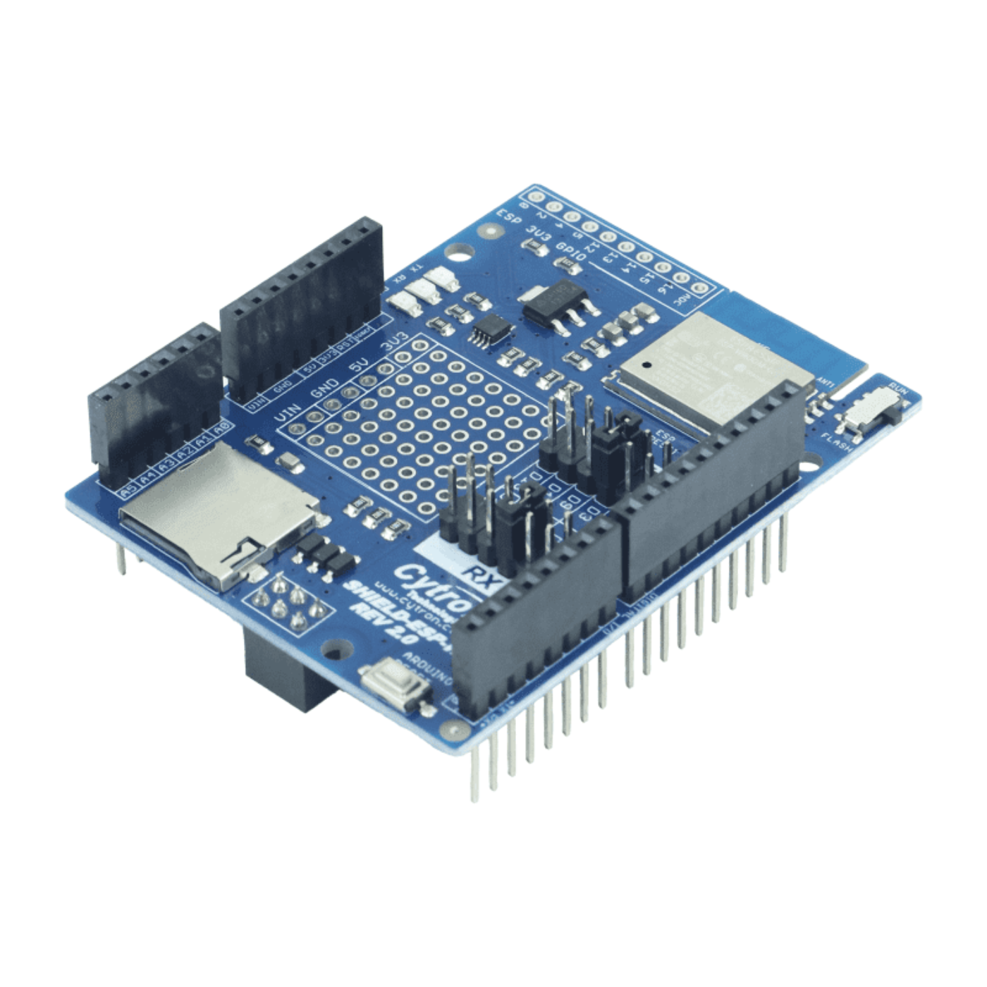 Cytron ESP8266 WiFi Shield for Arduino with WROOM-02 Module – Robocraze