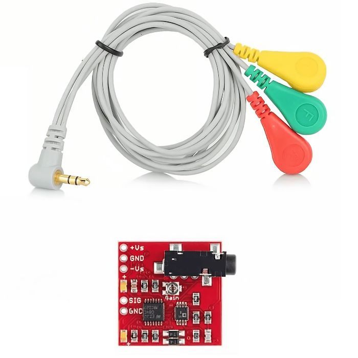 Buy EMG Sensor/Muscle Sensor Module for Arduino Online in India | Robocraze