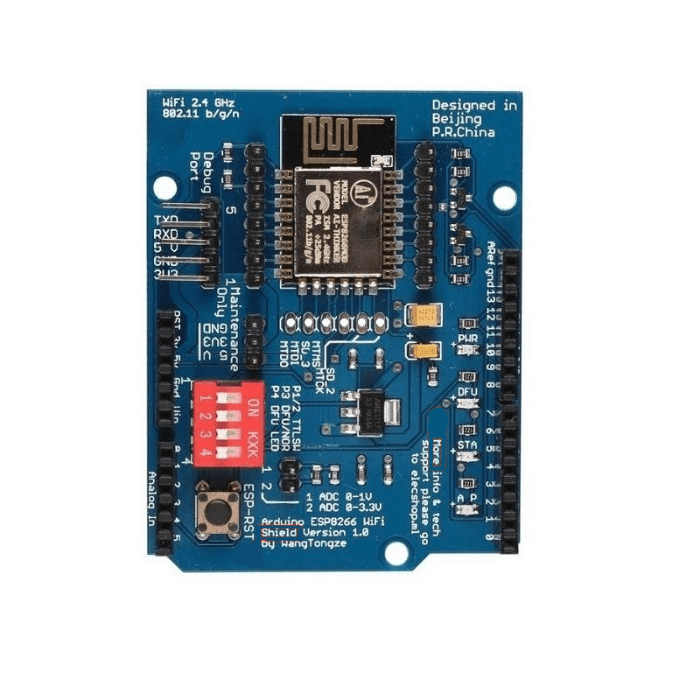 Arduino UNO ESP8266 Serial wifi Expansion Board Module – Robocraze