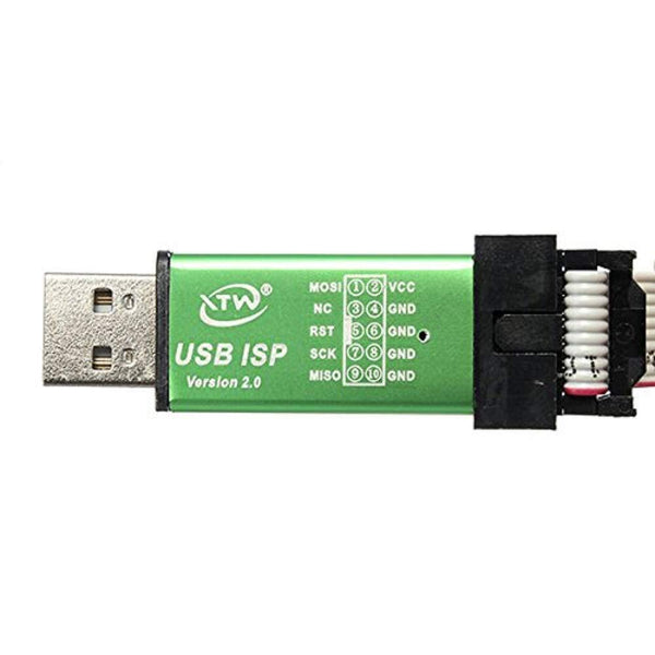 Buy USB ISP Programmer Version 2.0 For ATMEL Online in India | Robocraze