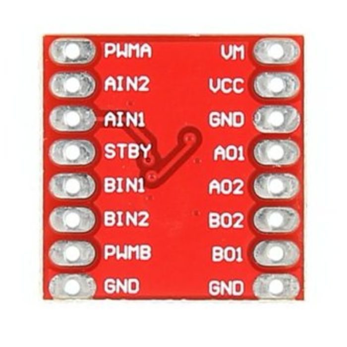 TB6612FNG 1.2A Dual DC Motor Driver Module - Robocraze