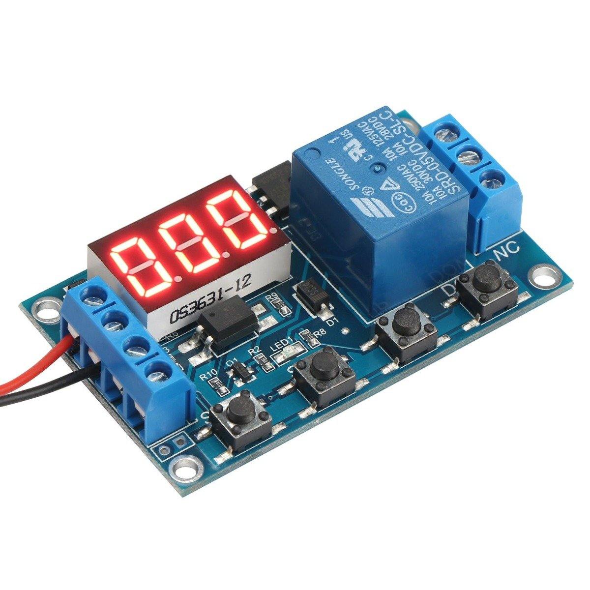 Buy DC 6-30V One Way Relay Module with Trigger Delay Online in India ...