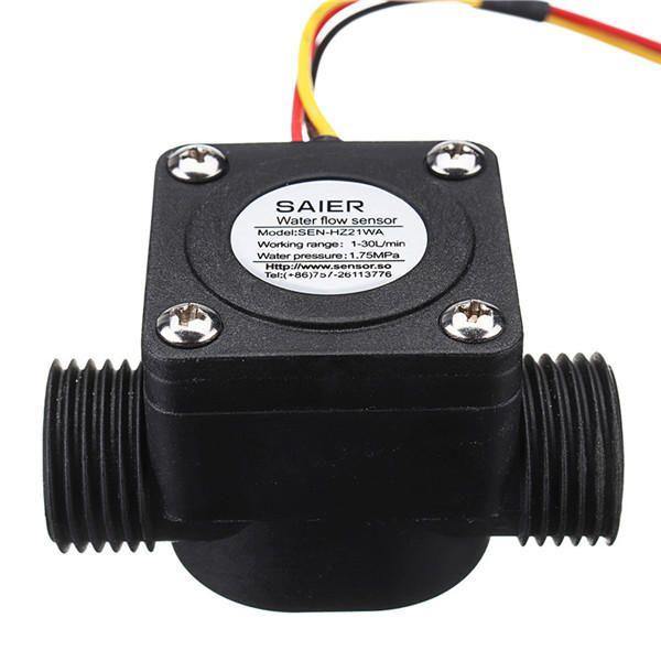 Buy Water Flow Sensor -1/2 inch 1-30L/ min at 1.75MPA Pressure (SEN ...